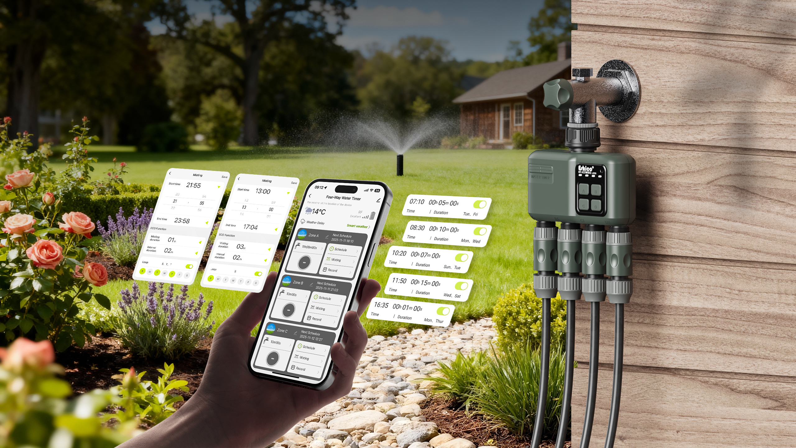 Break through distance limitations—the RF wireless timer-controlled ...